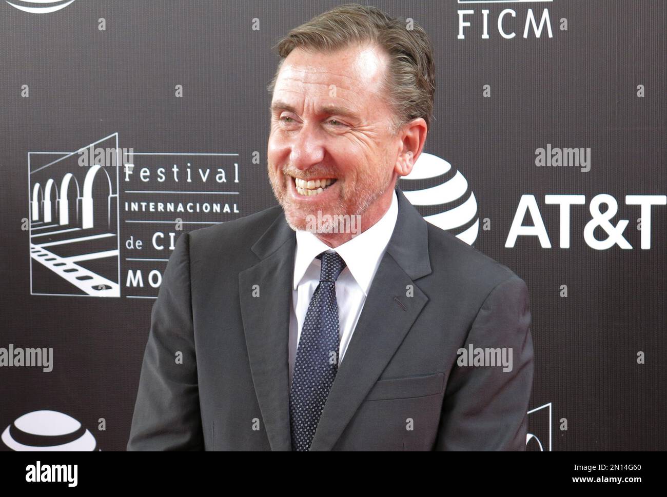 The British actor Tim Roth poses on the red carpet of his film “The War ...