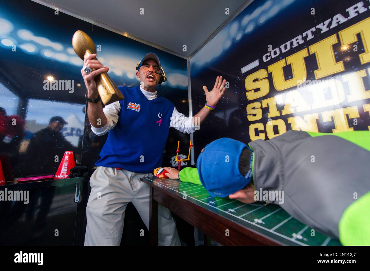 NFL fans took part in Courtyard's "Journey to Super Bowl 50" tailgate ...