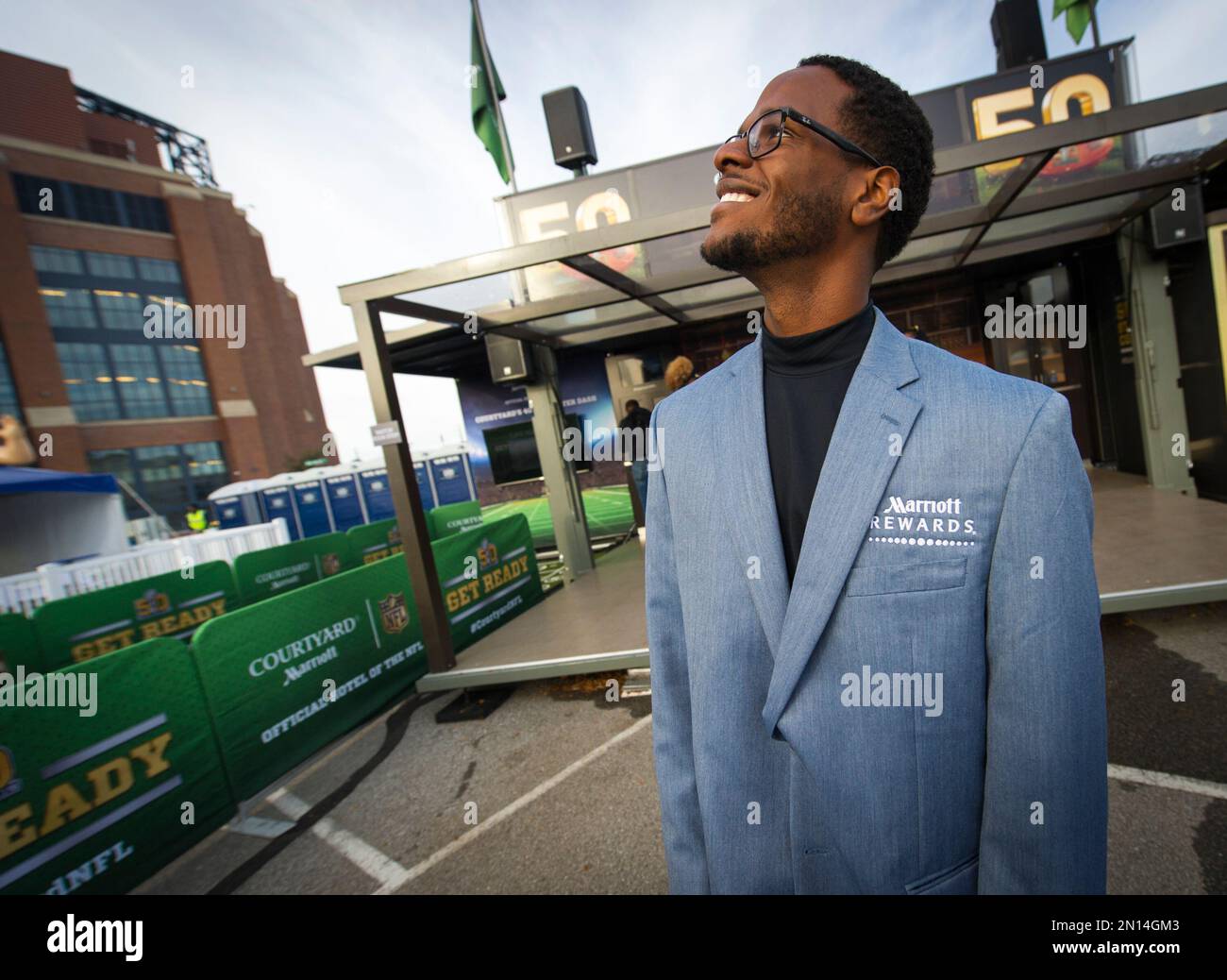 NFL fans took part in Courtyard's "Journey to Super Bowl 50" tailgate ...