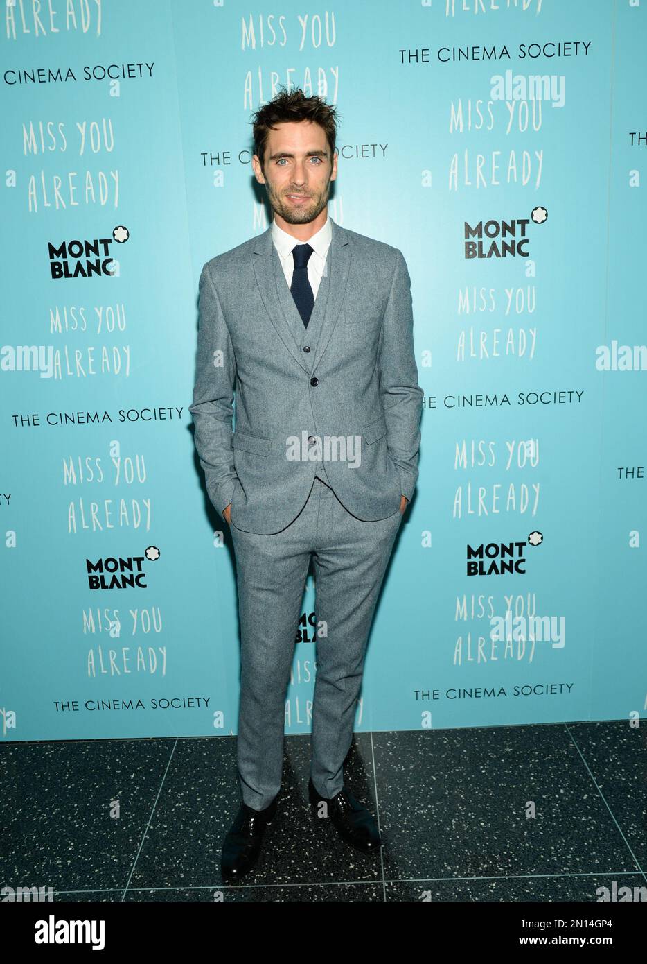 Actor Tyson Ritter attends a special screening of "Miss You Already ...