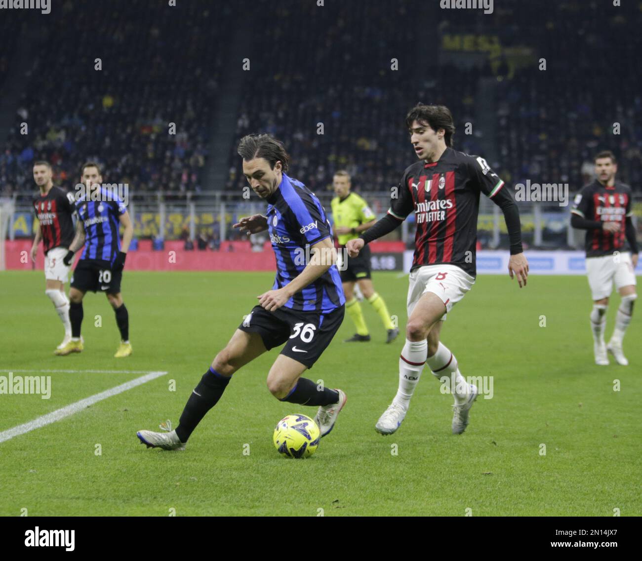Milan, Italy. 05th Feb, 2023. Matteo Darmian of FC Internazionale ...