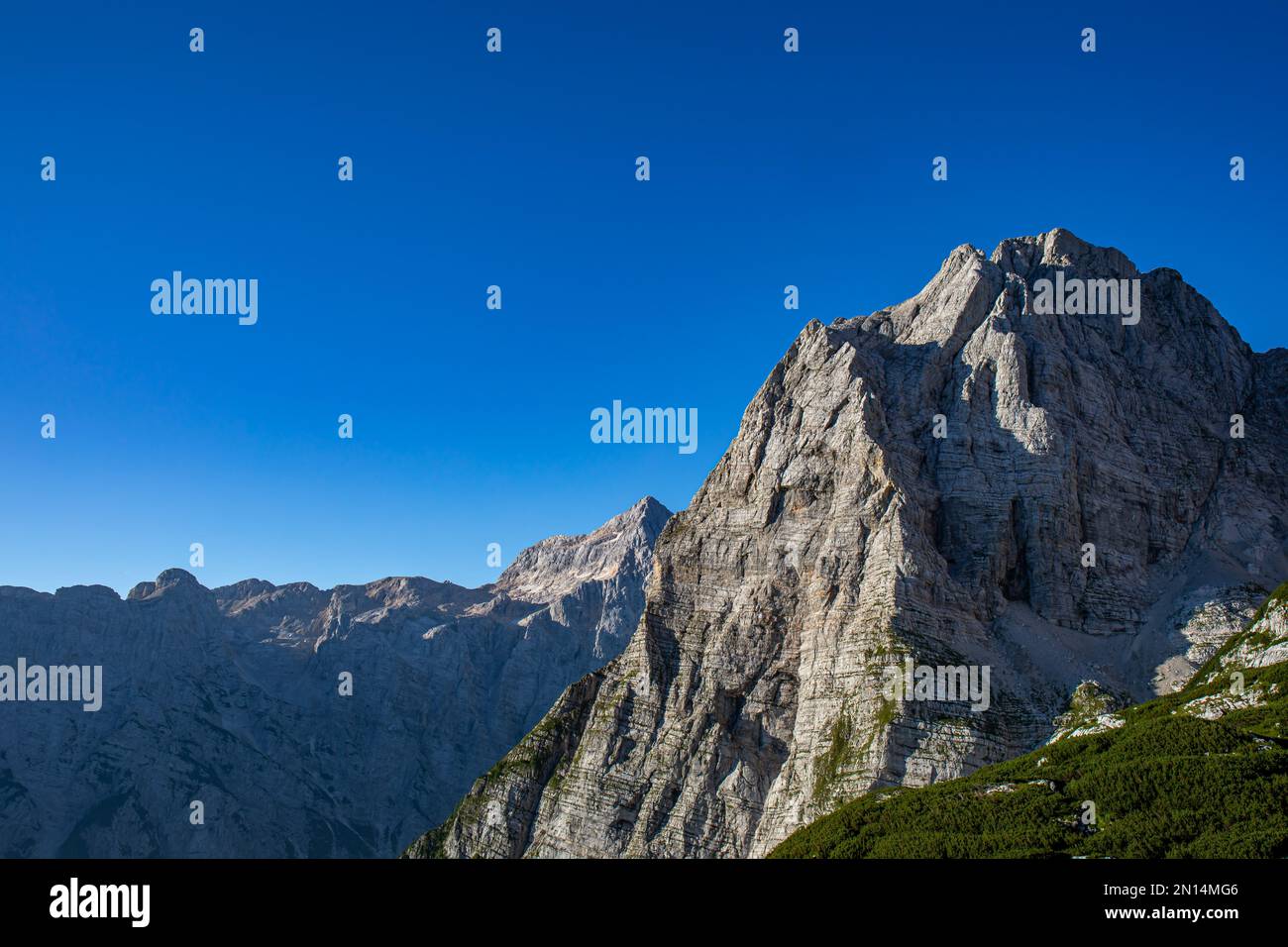 Triglav mountain in Julian alps, Slovenia Stock Photo - Alamy