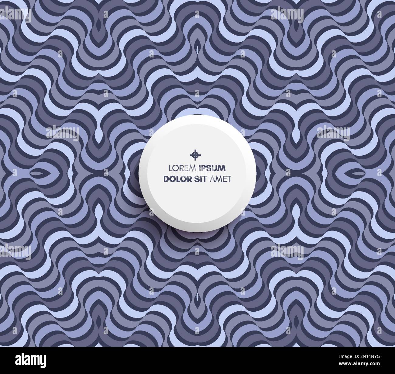 Pattern with optical illusion. Simple graphic design. Abstract dynamic ...