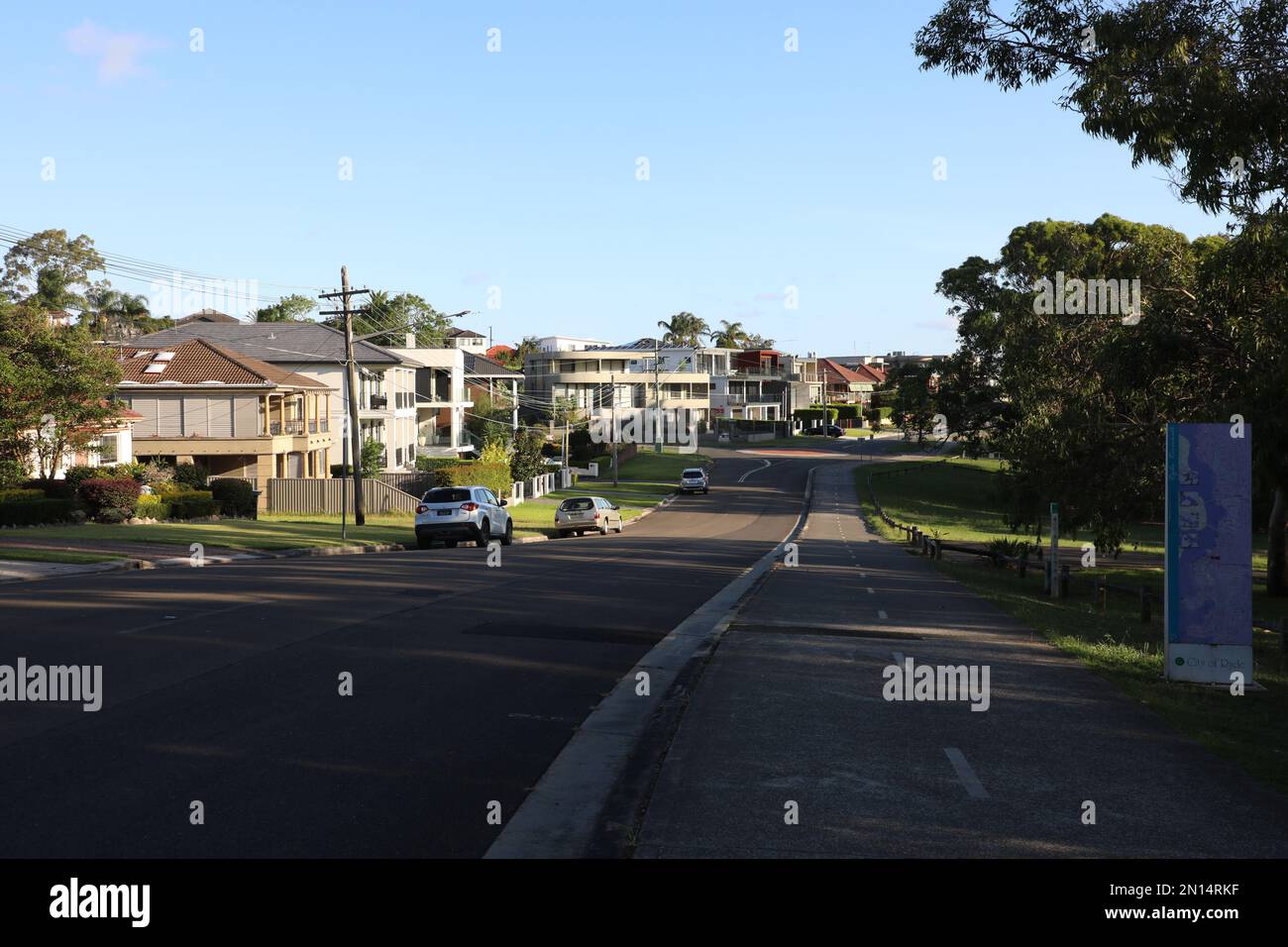 Waterview Street, Putney, in Sydney, NSW, Australia Stock Photo - Alamy