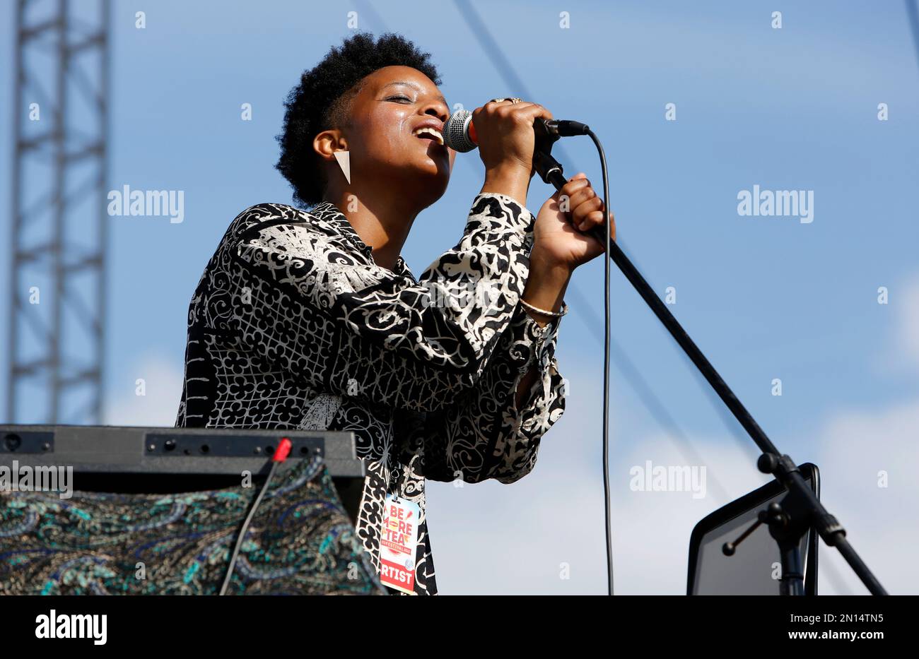 Denitia Odigie, vocalist for Denitia + Sene, kicks off the first-ever ...