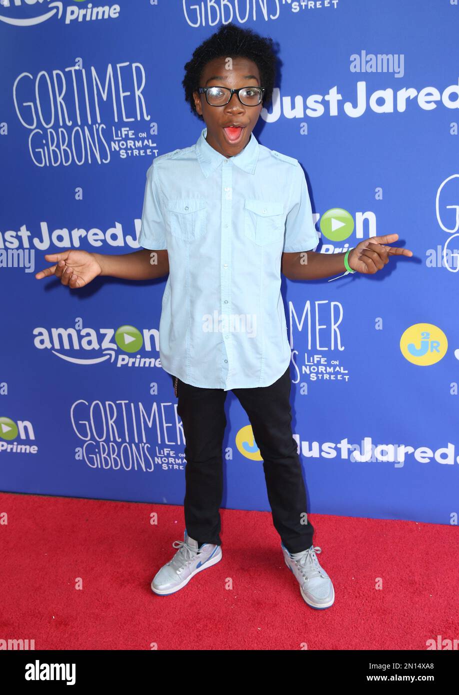 Jaheem Toombs attends Just Jared Jr.'s Fall Fun Day celebrating Season ...