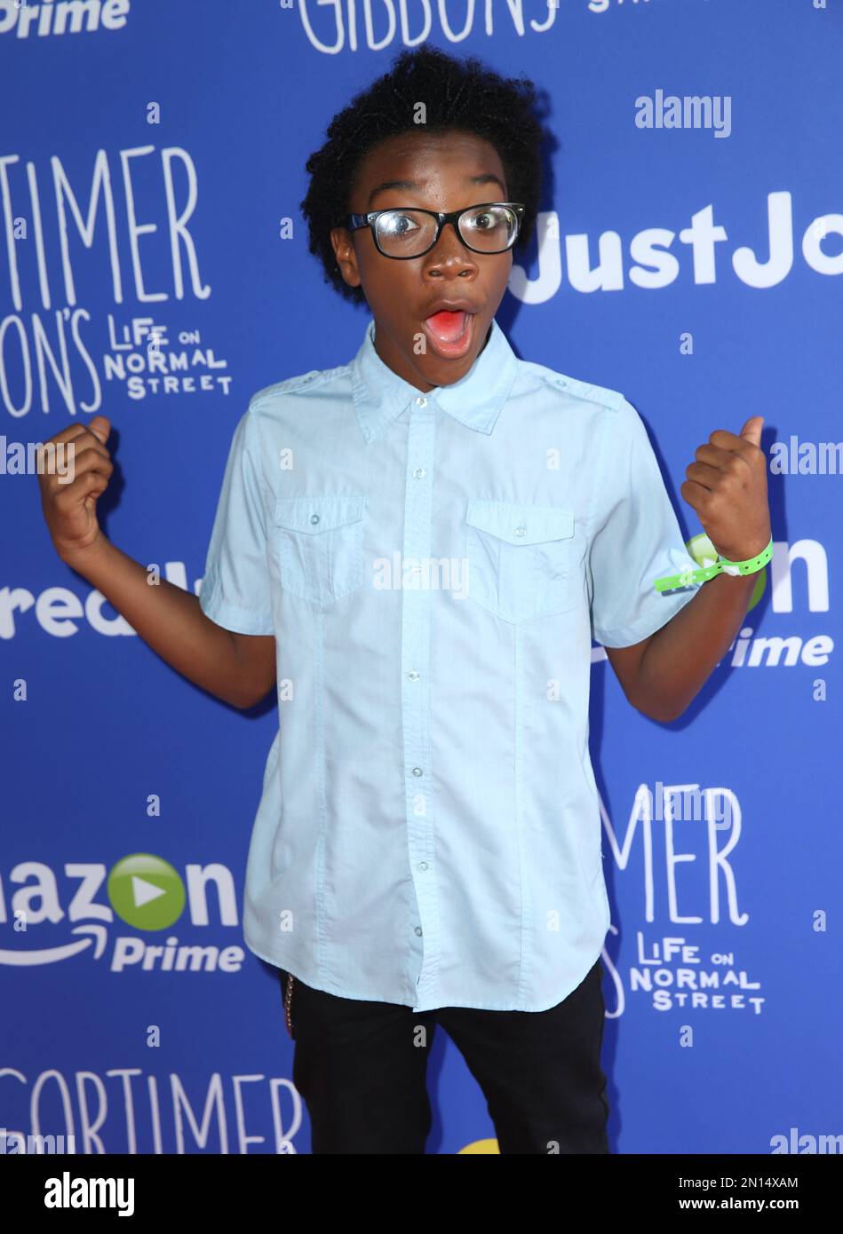Jaheem Toombs attends Just Jared Jr.'s Fall Fun Day celebrating Season ...