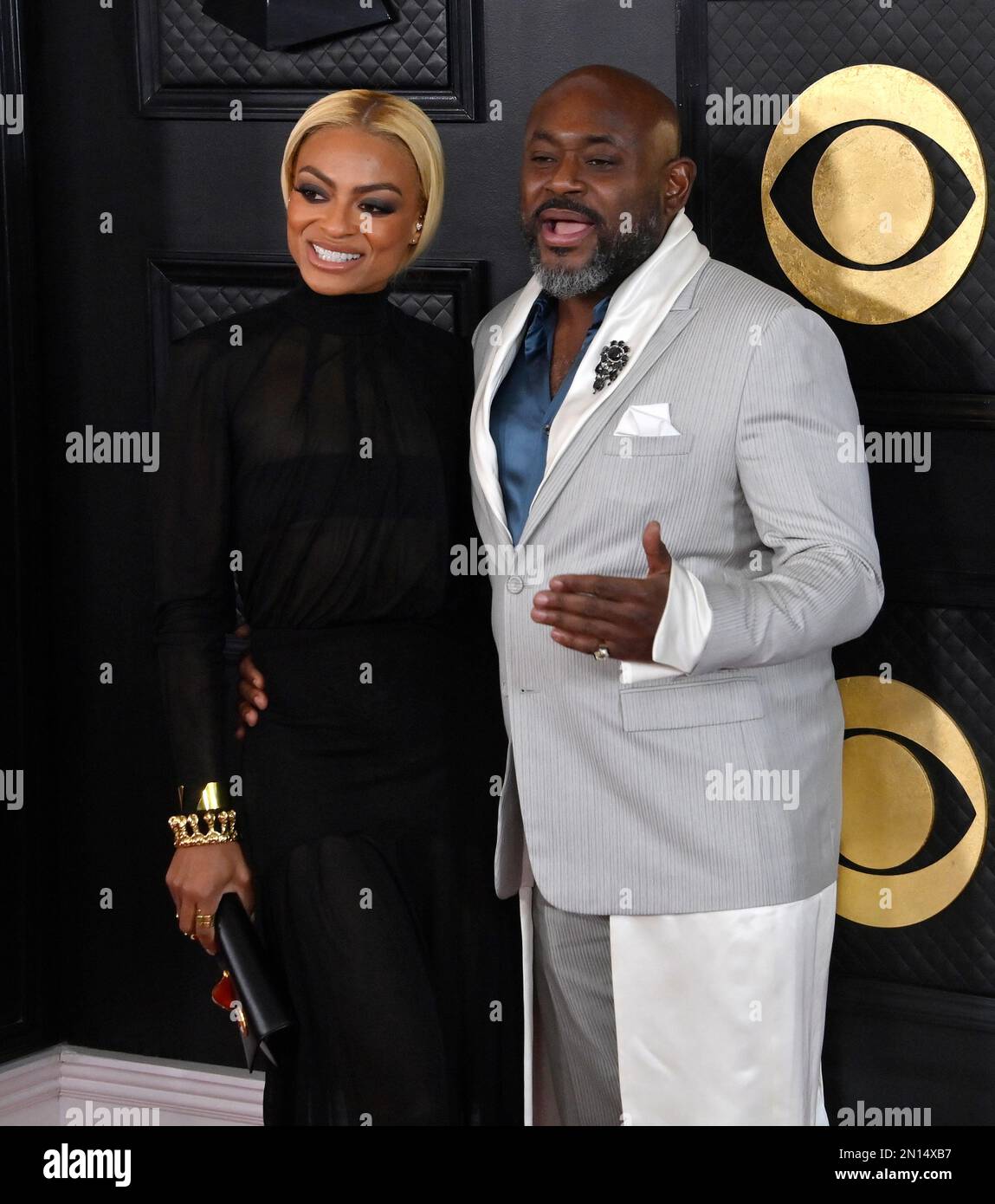 Los Angeles, United States. 05th Feb, 2023. Lauren Branche and Steve ...