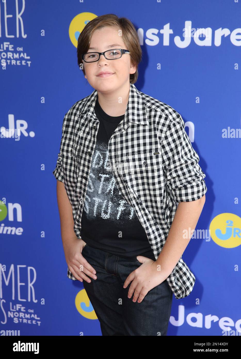 Gabe Eggerling attends Just Jared Jr.'s Fall Fun Day celebrating Season ...