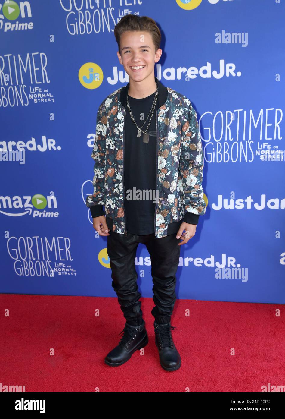 Noah Urrea attends Just Jared Jr.'s Fall Fun Day celebrating Season 2 ...