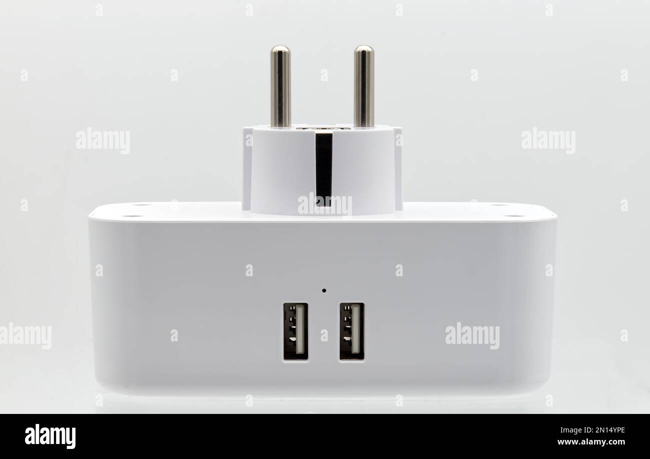 Smart plug WiFi household socket wireless technology Stock Photo - Alamy