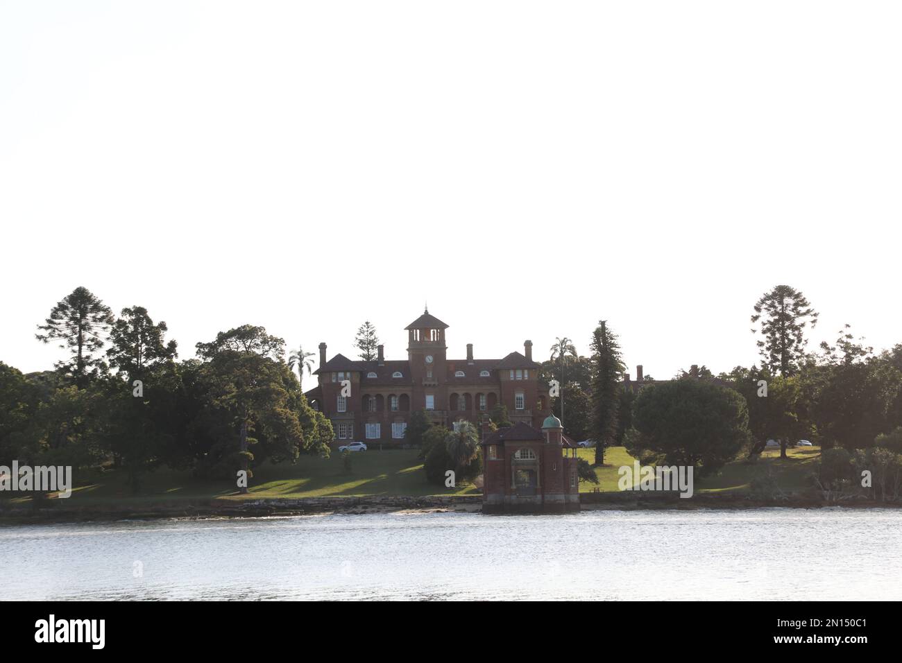 Rivendell School in Concord West viewed from across the Parramatta ...