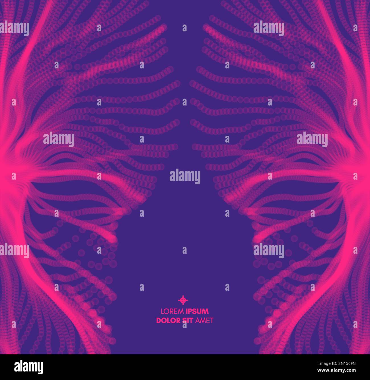 Abstract science or technology background. Graphic design. Network ...