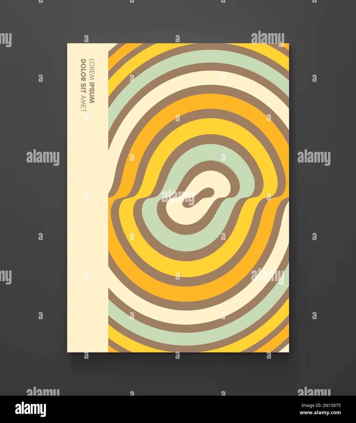 Pattern with optical illusion. Abstract striped background with ripple ...