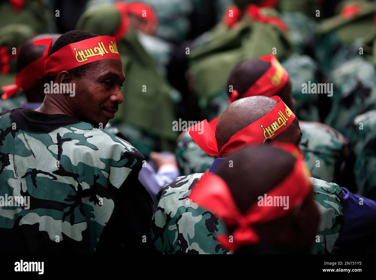 African Shiite clerics who support Hezbollah listen to the story of ...