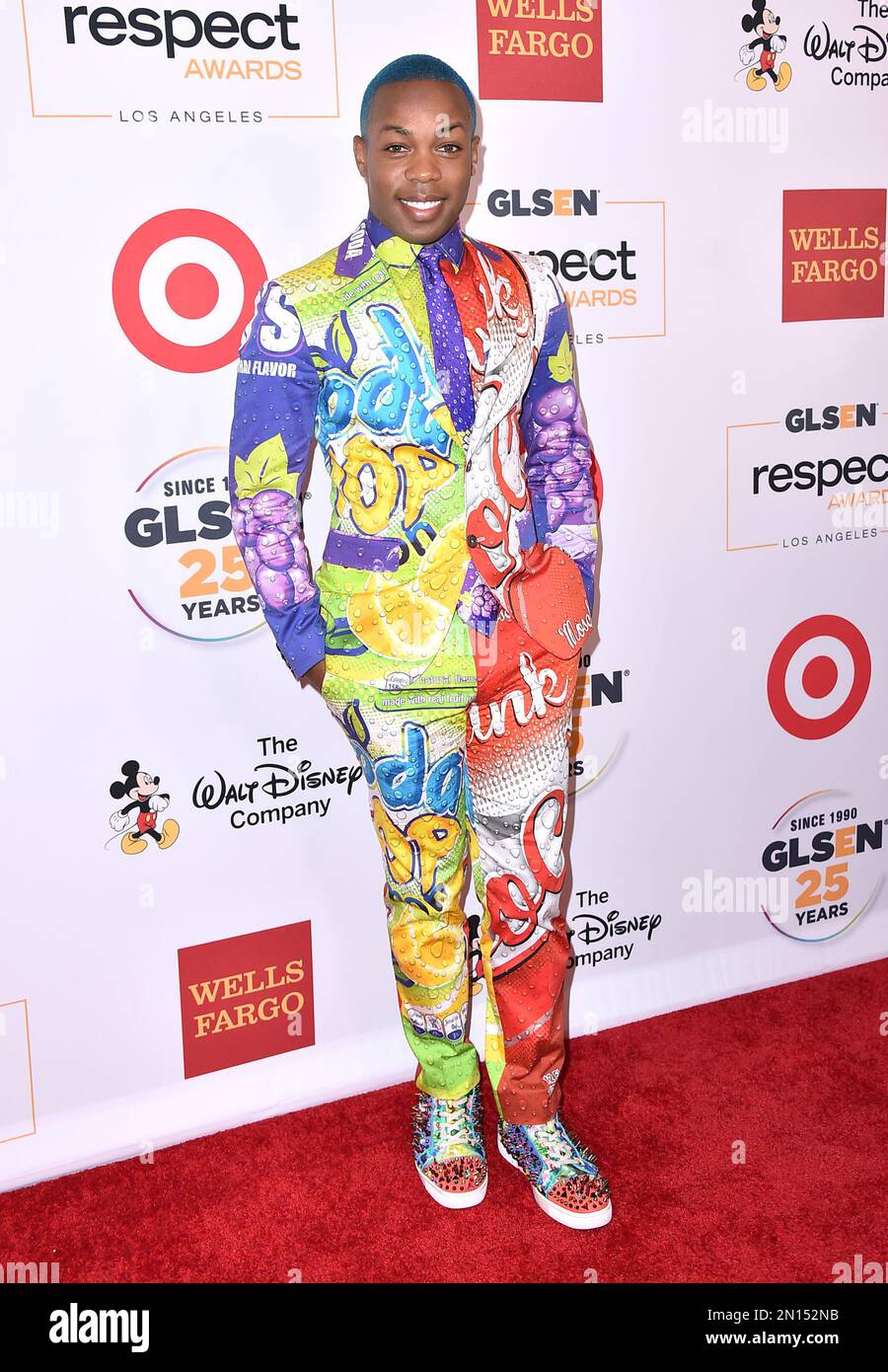 Todrick Hall arrives at the 2015 GLSEN Respect Awards on Friday ...