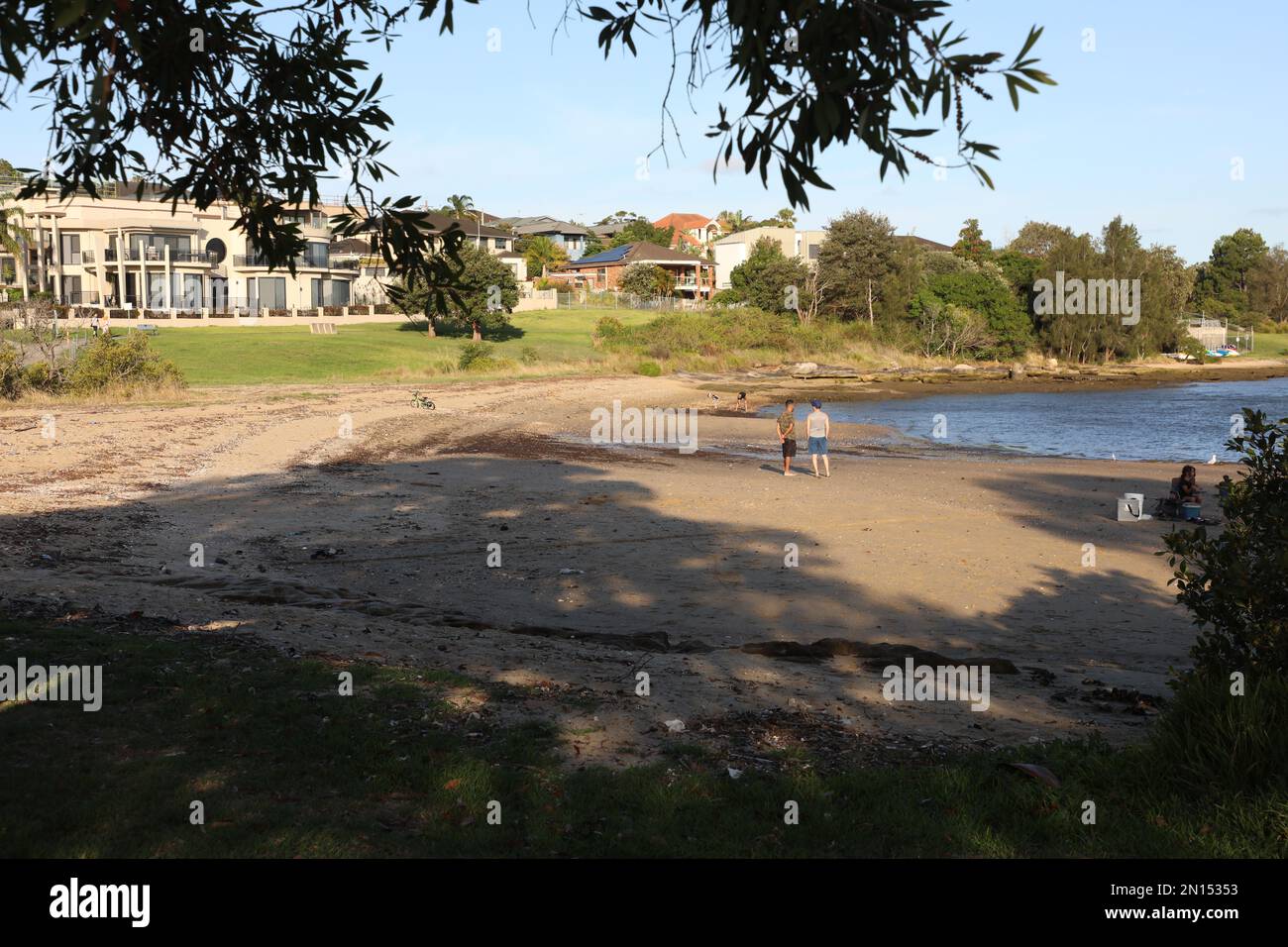 Beach at Kissing Point Park, Putney in Sydney, NSW, Australia Stock ...
