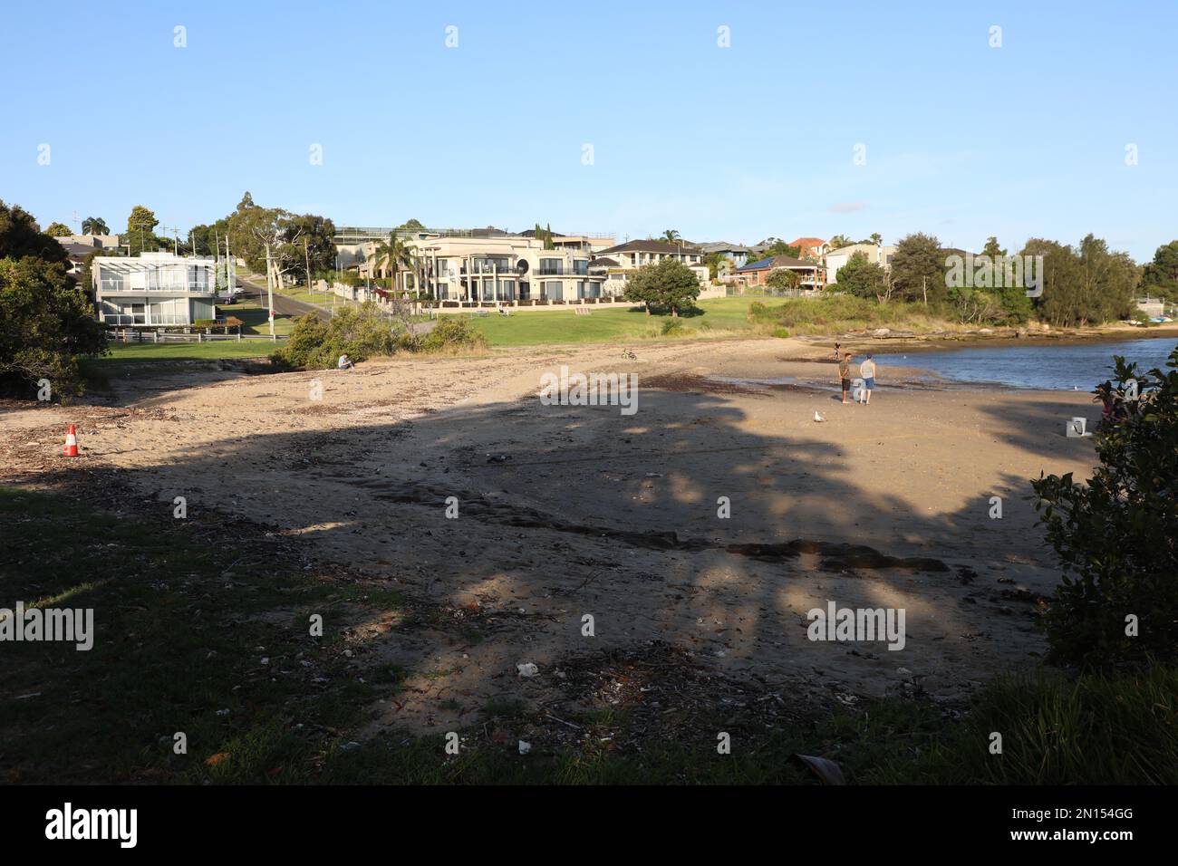 Beach at Kissing Point Park, Putney in Sydney, NSW, Australia Stock ...