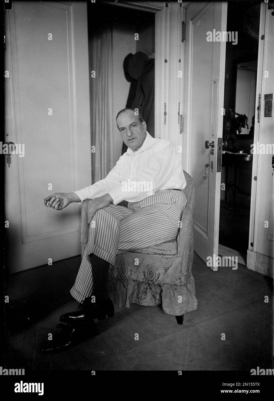 Italian opera singer Antonio Scotti is shown in this undated photo ...