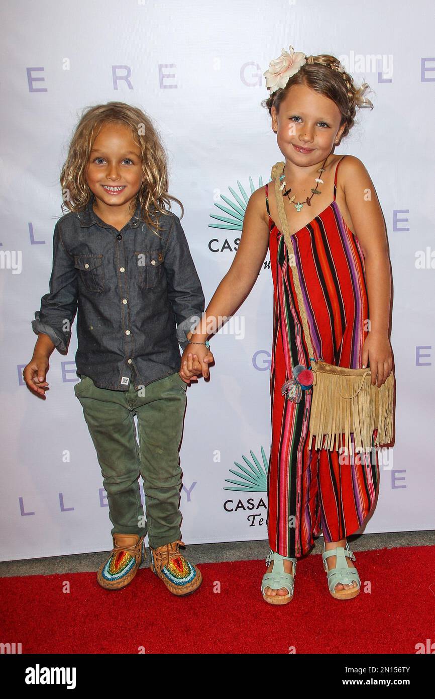 Roux Sanders and Dashiel Eichar attend the Brian Bowen Smith's ...