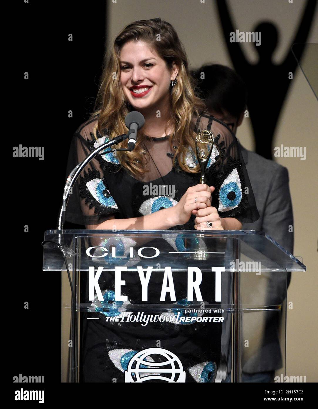 Arin Delaney, Watson DG, accepts the Theatrical: Engagement ...