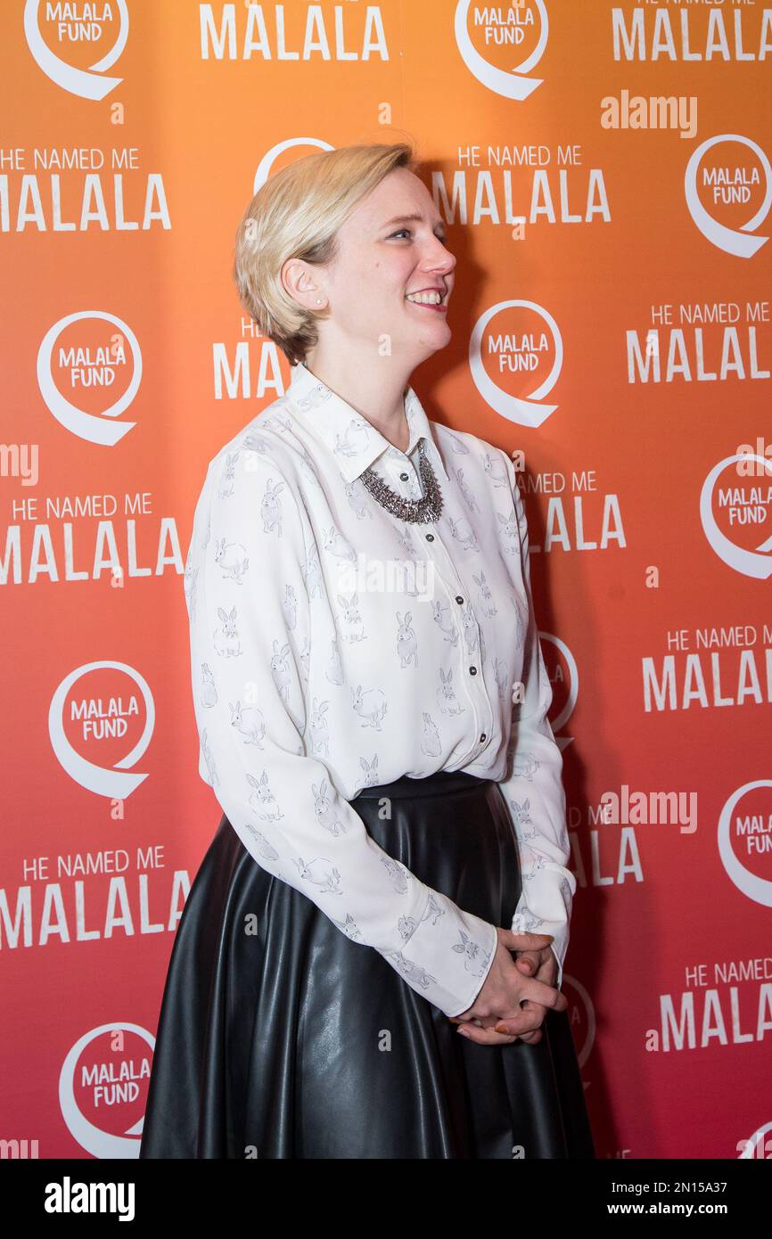 Stella Creasy MP poses for photographers upon arrival at the screening ...