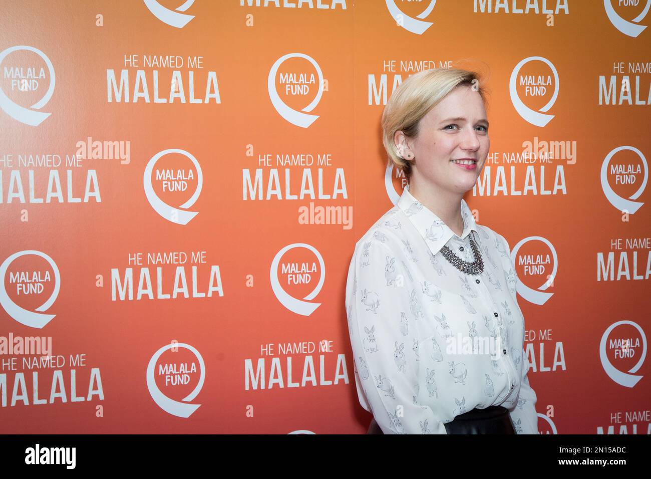 Stella Creasy MP poses for photographers upon arrival at the screening ...