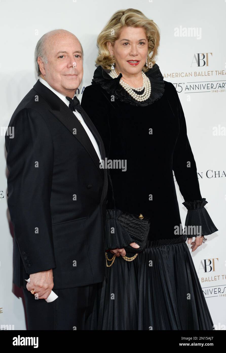 Bill Moses and Patricia Kluge attend the American Ballet Theatre's 75th ...