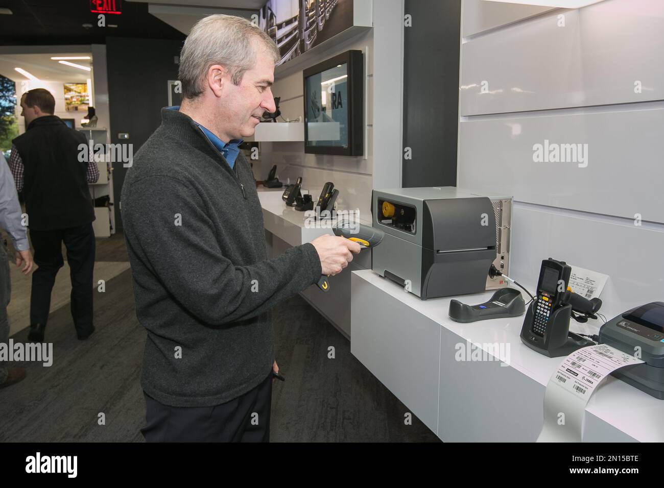 The opening of the Zebra Experience Center Friday, Oct. 16 in ...