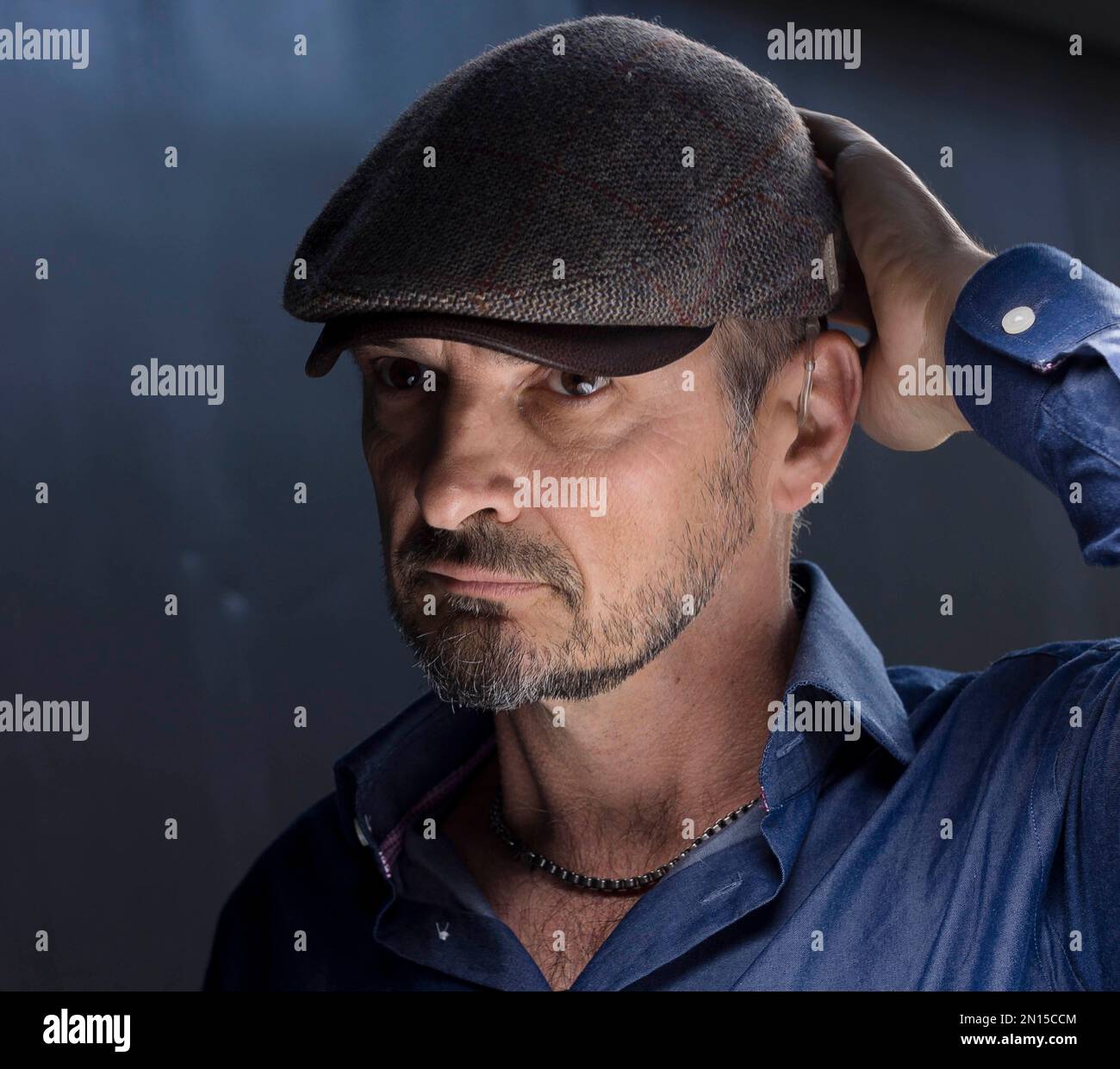 Director Andrew Byatt poses for portraits for the film Hurricane at the ...