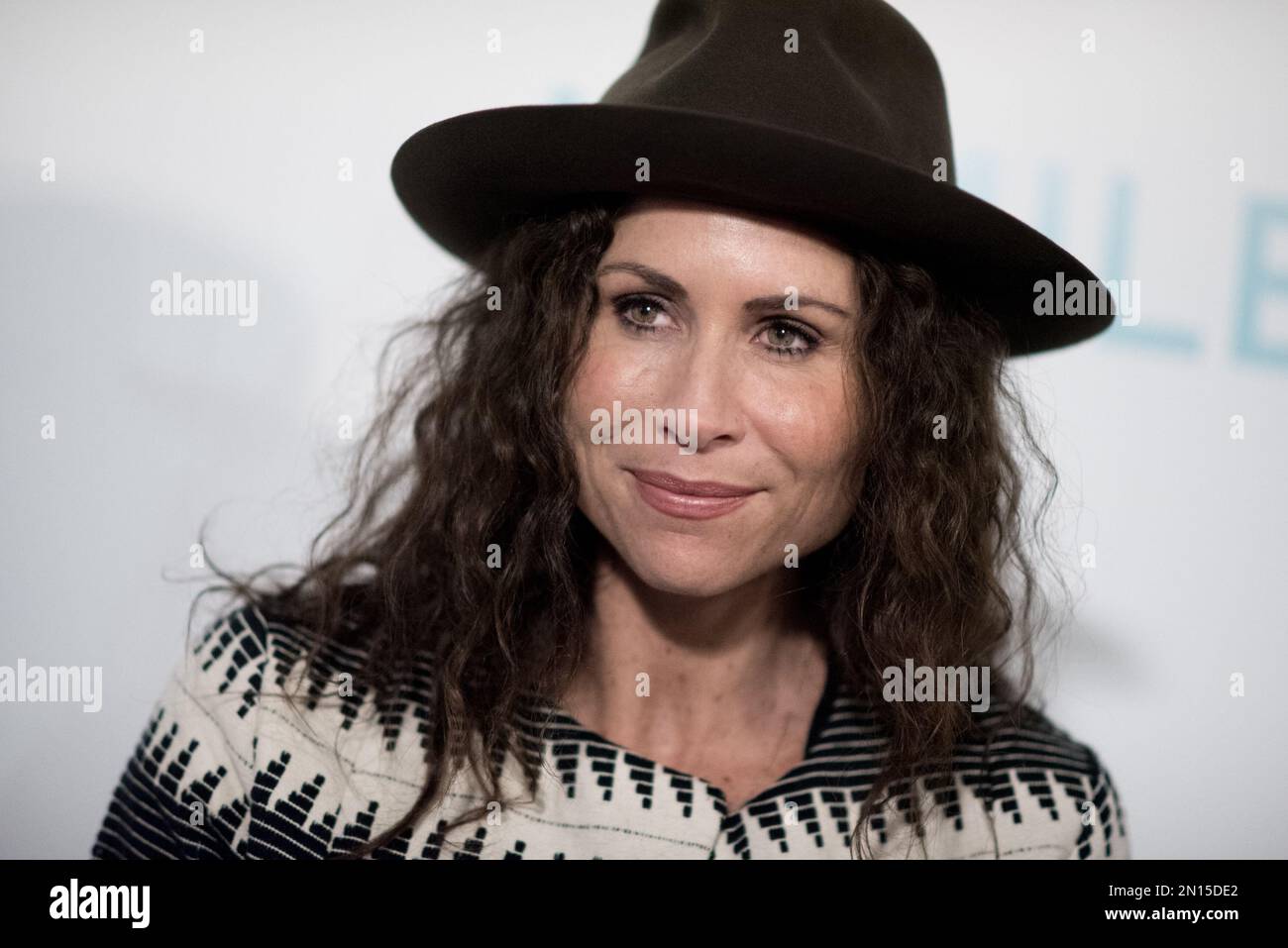 Actress Minnie Driver attends the LA Premiere of "I Smile Back" held at ...