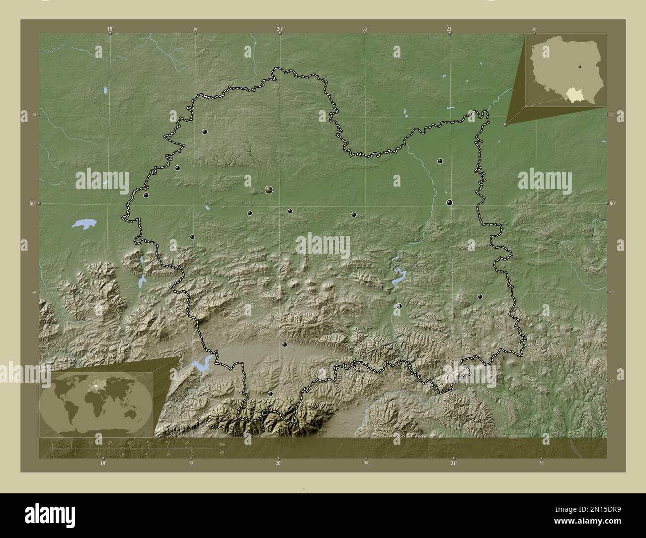 Tarnow map hi-res stock photography and images - Alamy