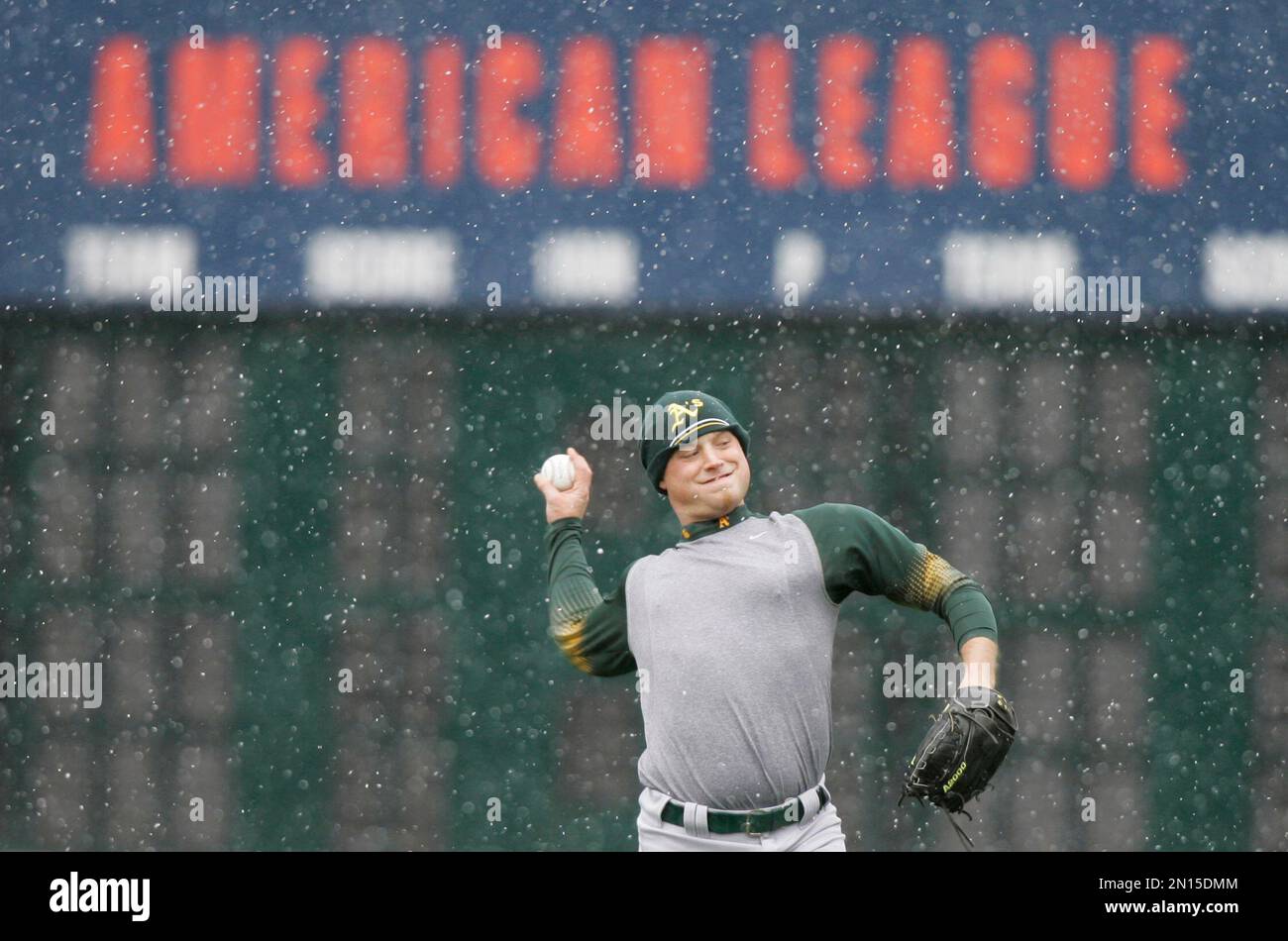 FILE - In this Oct. 12, 2006, file photo, Oakland Athletics pitcher ...
