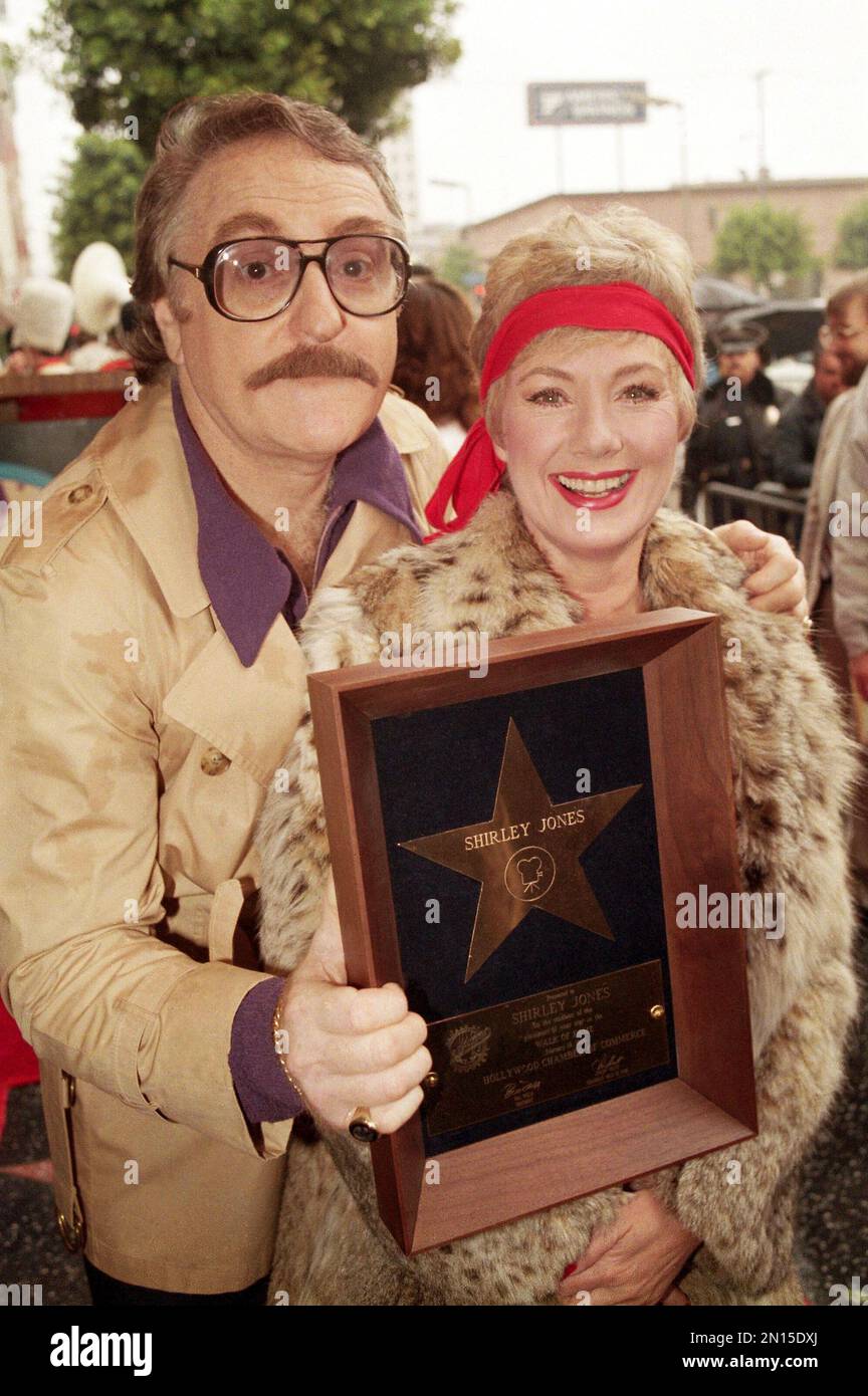 FILE - In this Feb. 14, 1986 file photo, actress Shirley Jones poses ...