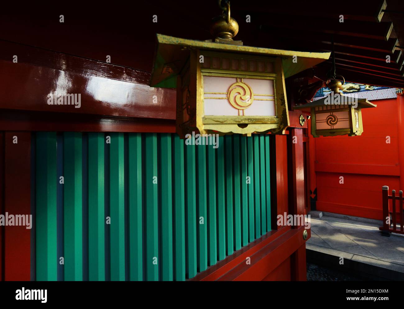 Kanda Myoujin Shrine in Akihabara, Tokyo, Japan Stock Photo - Alamy