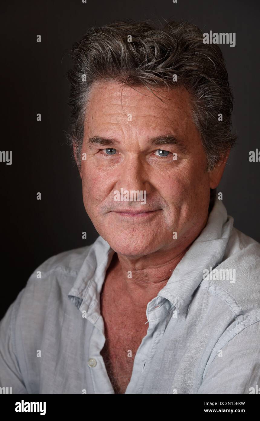 In this Thursday, Oct. 15, 2015 photo, actor Kurt Russell poses for a ...