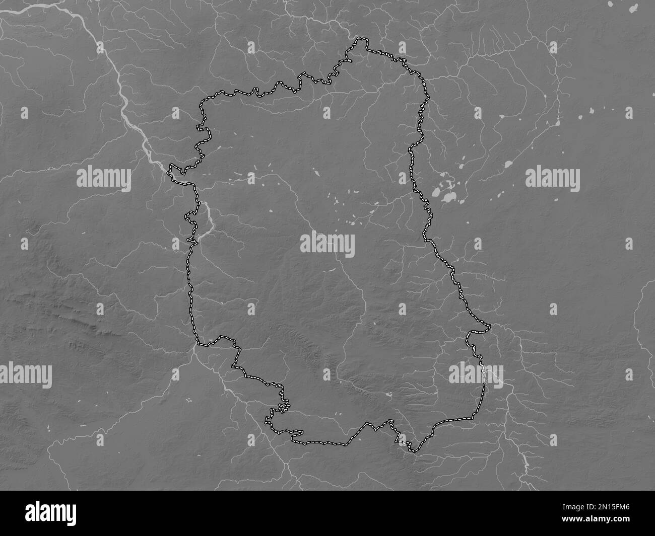 Lubelskie outline map hi-res stock photography and images - Alamy