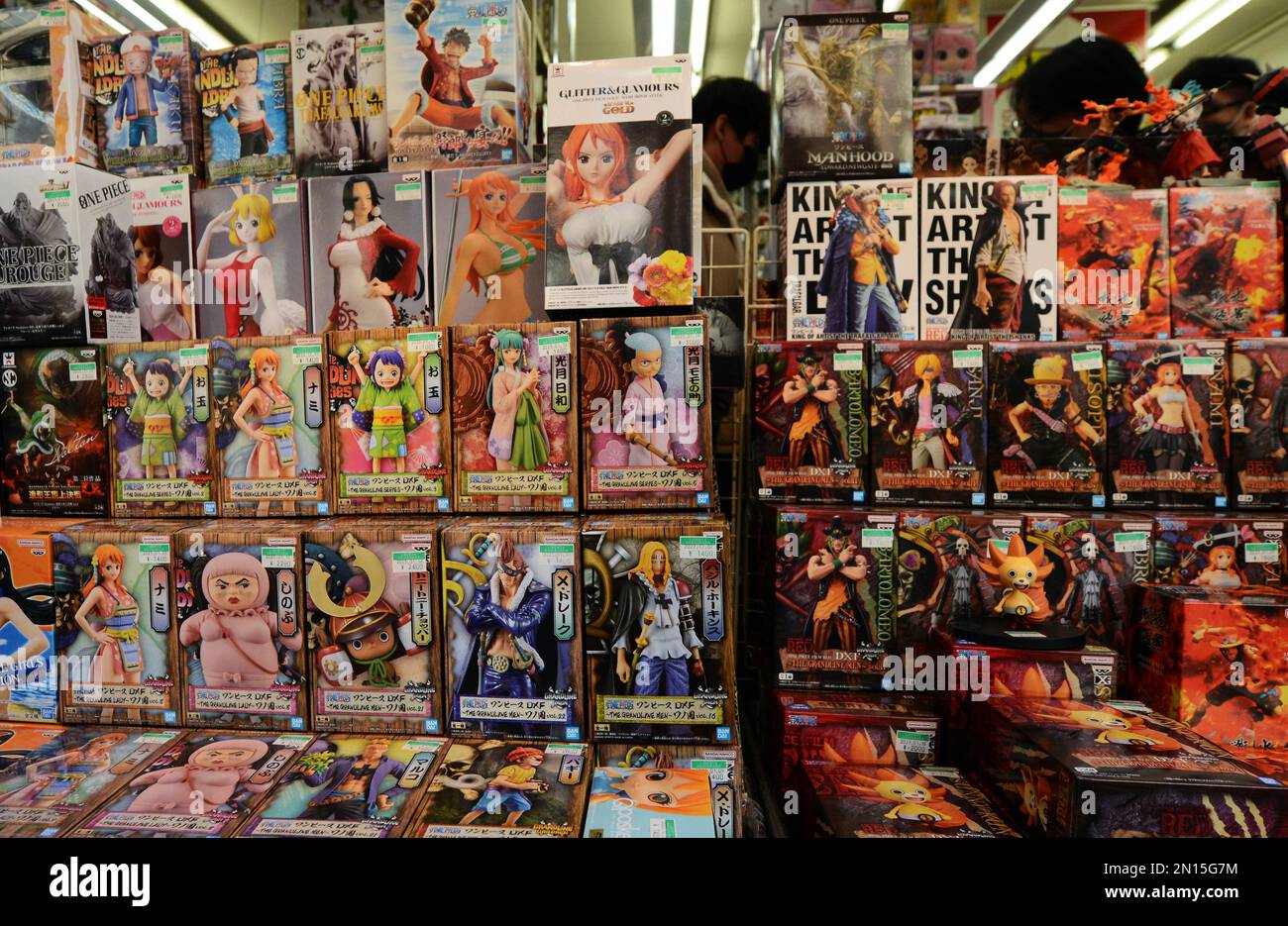 Anime themed shops in Akihabara, Tokyo, Japan Stock Photo - Alamy