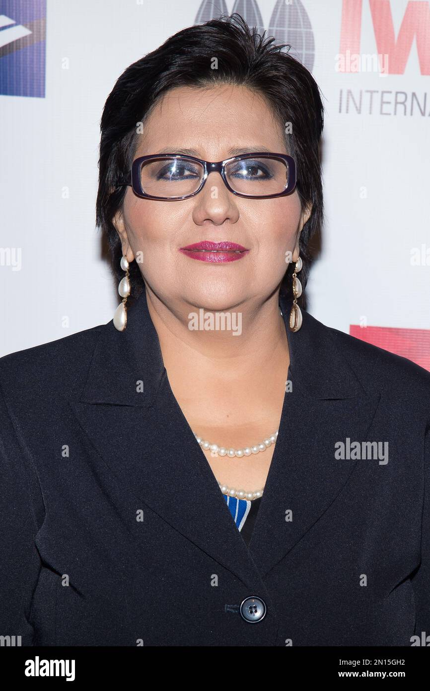 Honoree Lourdes Ramirez attends the International Women’s Media ...