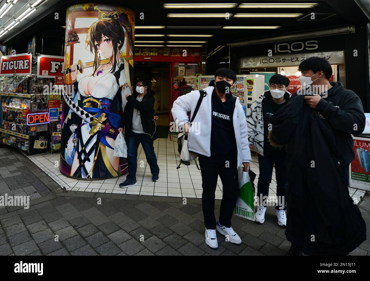Anime themed shops in Akihabara, Tokyo, Japan Stock Photo - Alamy