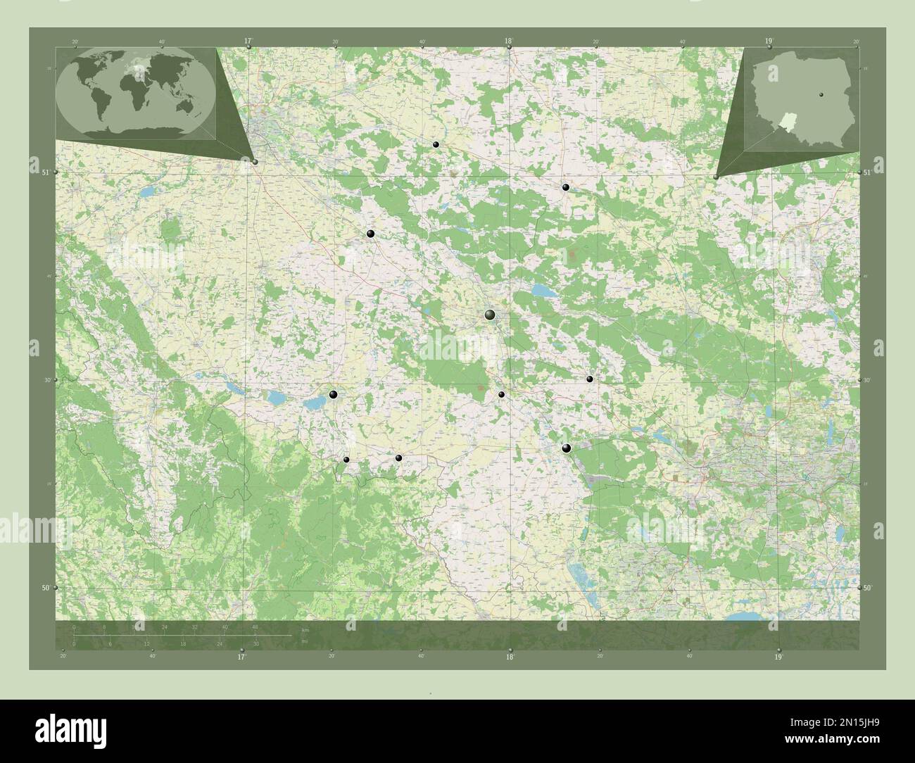 Brzeg map hi-res stock photography and images - Alamy
