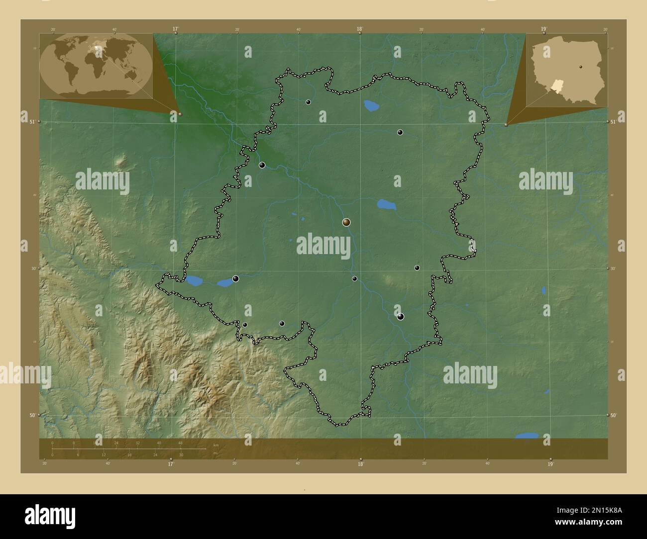 Brzeg map hi-res stock photography and images - Alamy