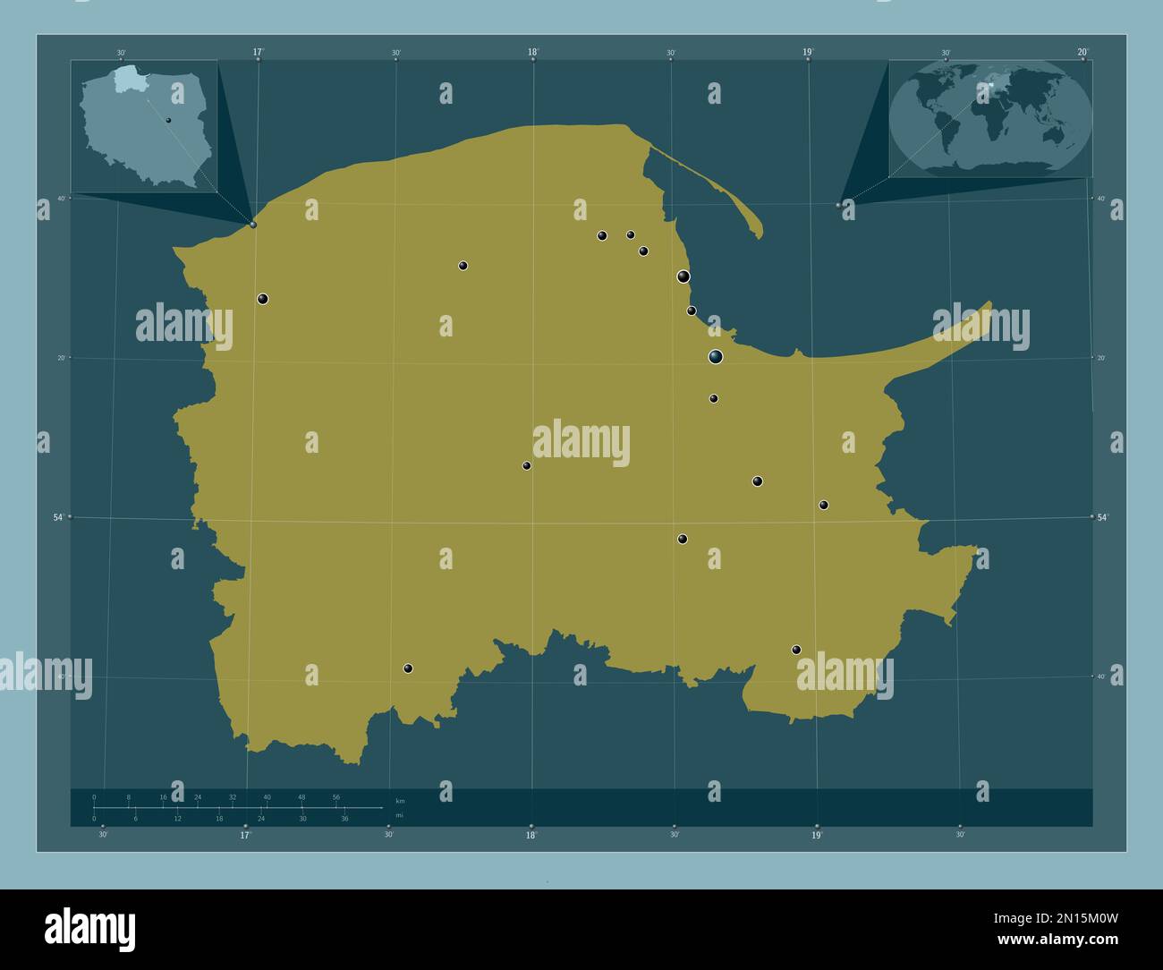Gdynia maps hi-res stock photography and images - Alamy