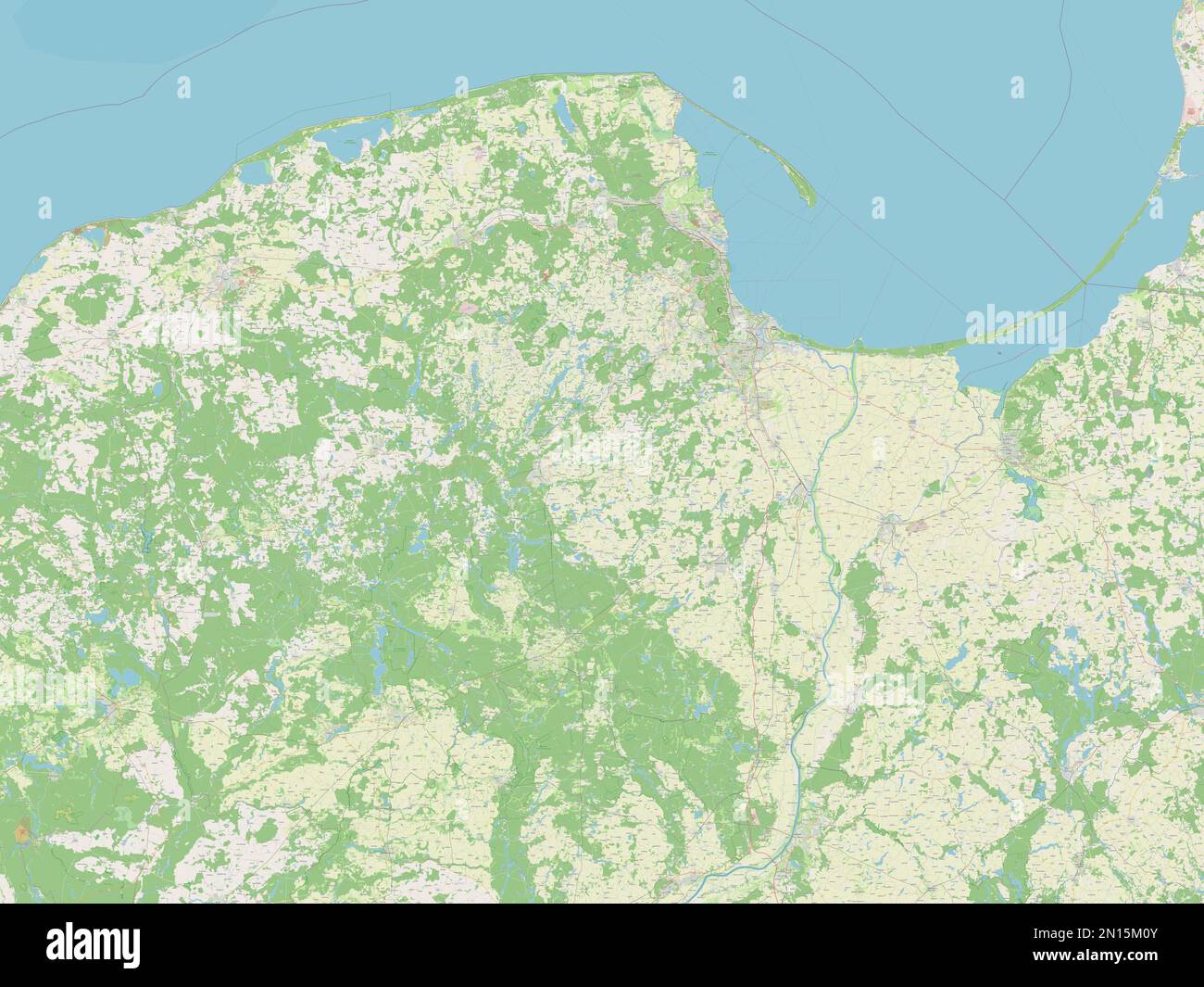 Slupsk map hi-res stock photography and images - Alamy