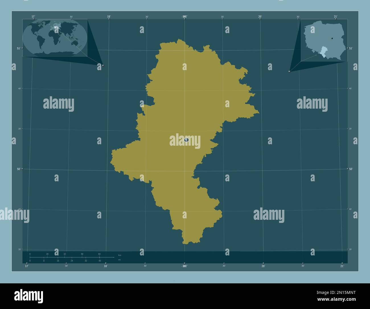 Slaskie map hi-res stock photography and images - Alamy