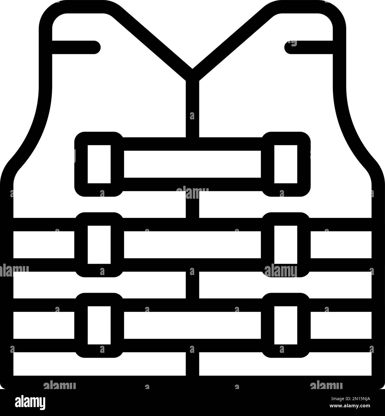 Coast guard vest icon outline vector. Sea rescue. Air ship Stock Vector ...
