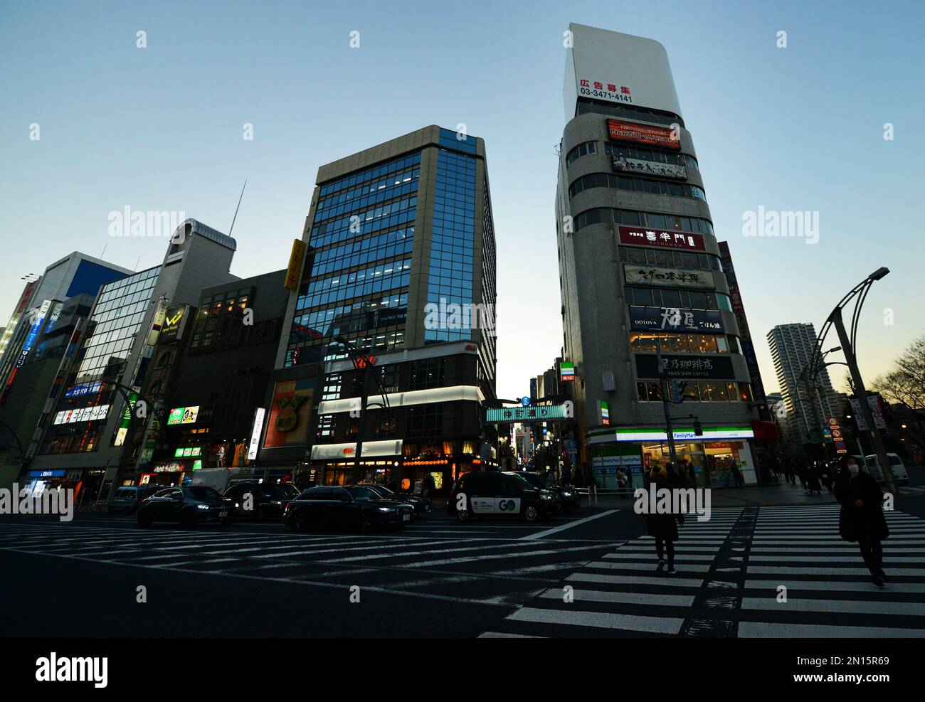 Skyline of Ueno, Tokyo Stock Photo - Alamy