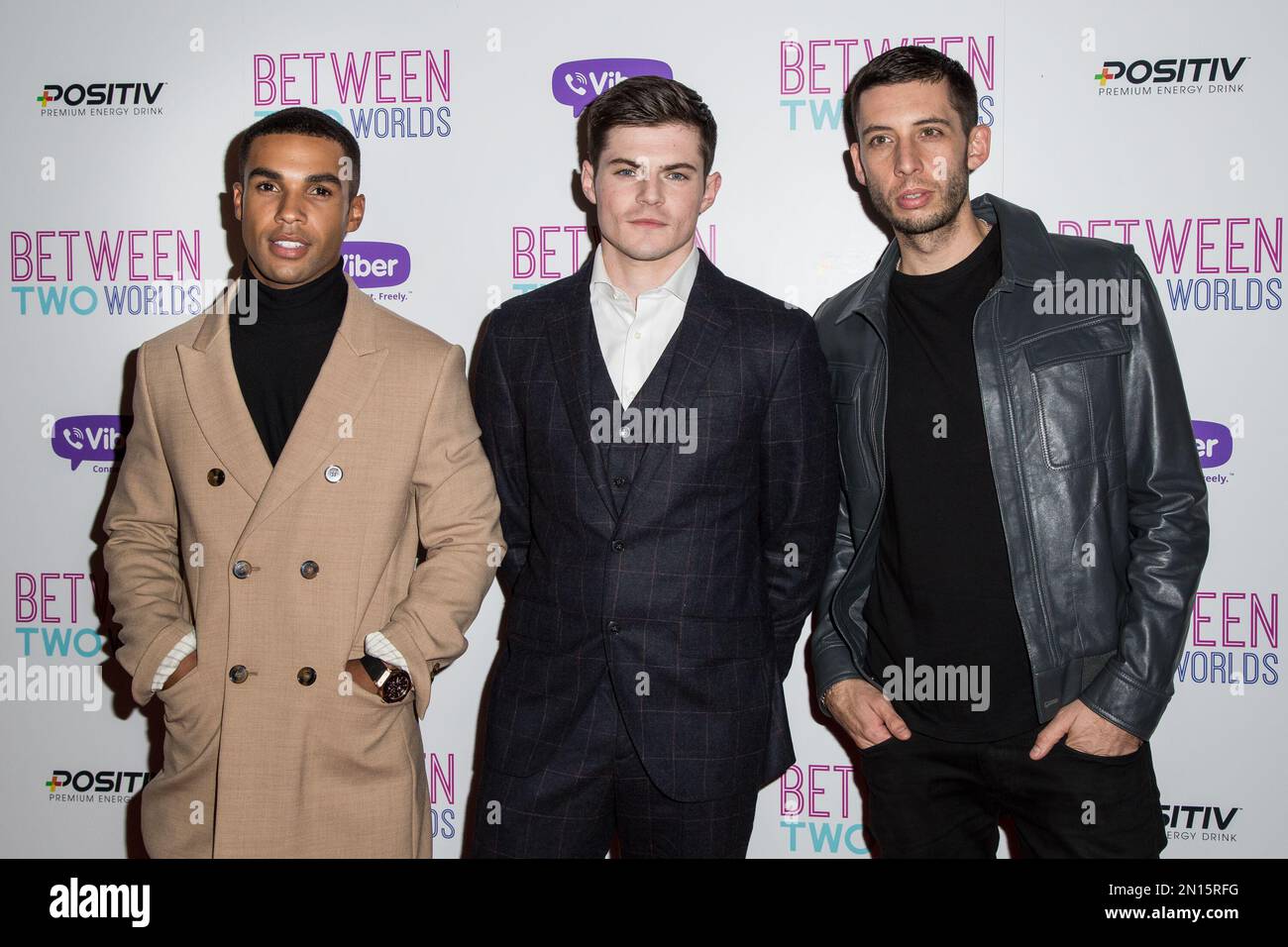 From left, Lucien Laviscount, Chris Mason and Elliot Gleave (of Example ...