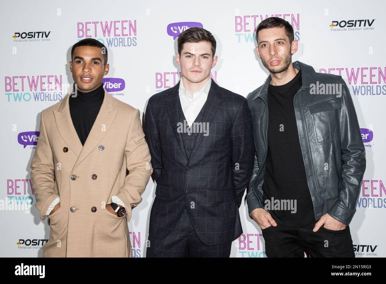 From left, Lucien Laviscount, Chris Mason and Elliot Gleave (of Example ...