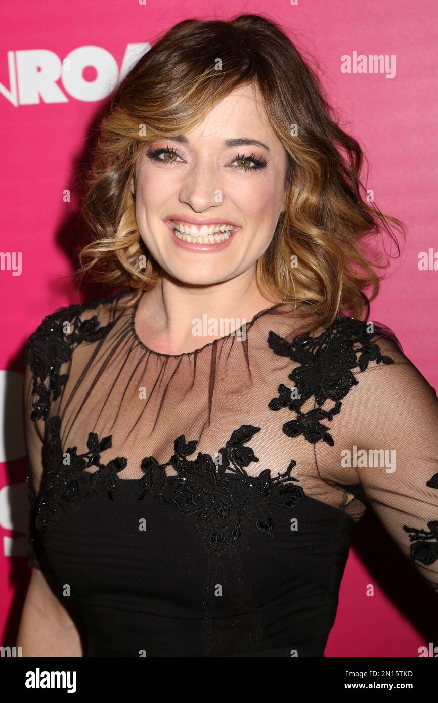 Laura Michelle Kelly attends the premiere of "Rock The Kasbah" at the ...